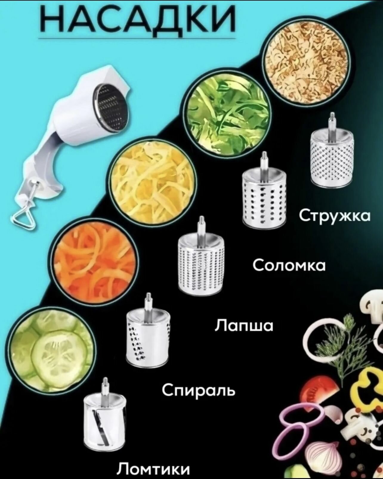 Фрукто-овощерезка — фото 1