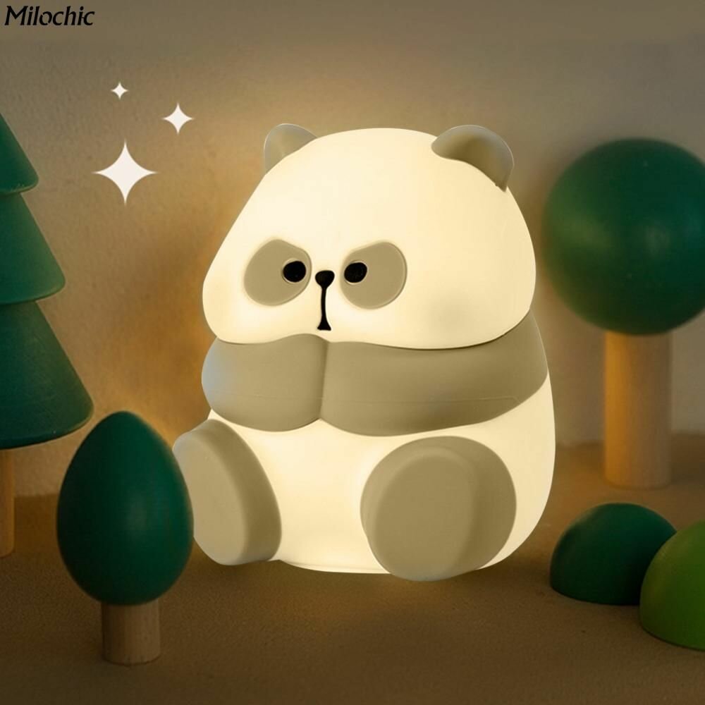 Ночник для сна Panda rake, 5V/1A, трехскоростная регулировка освещения, мягкий свет для сна -hj