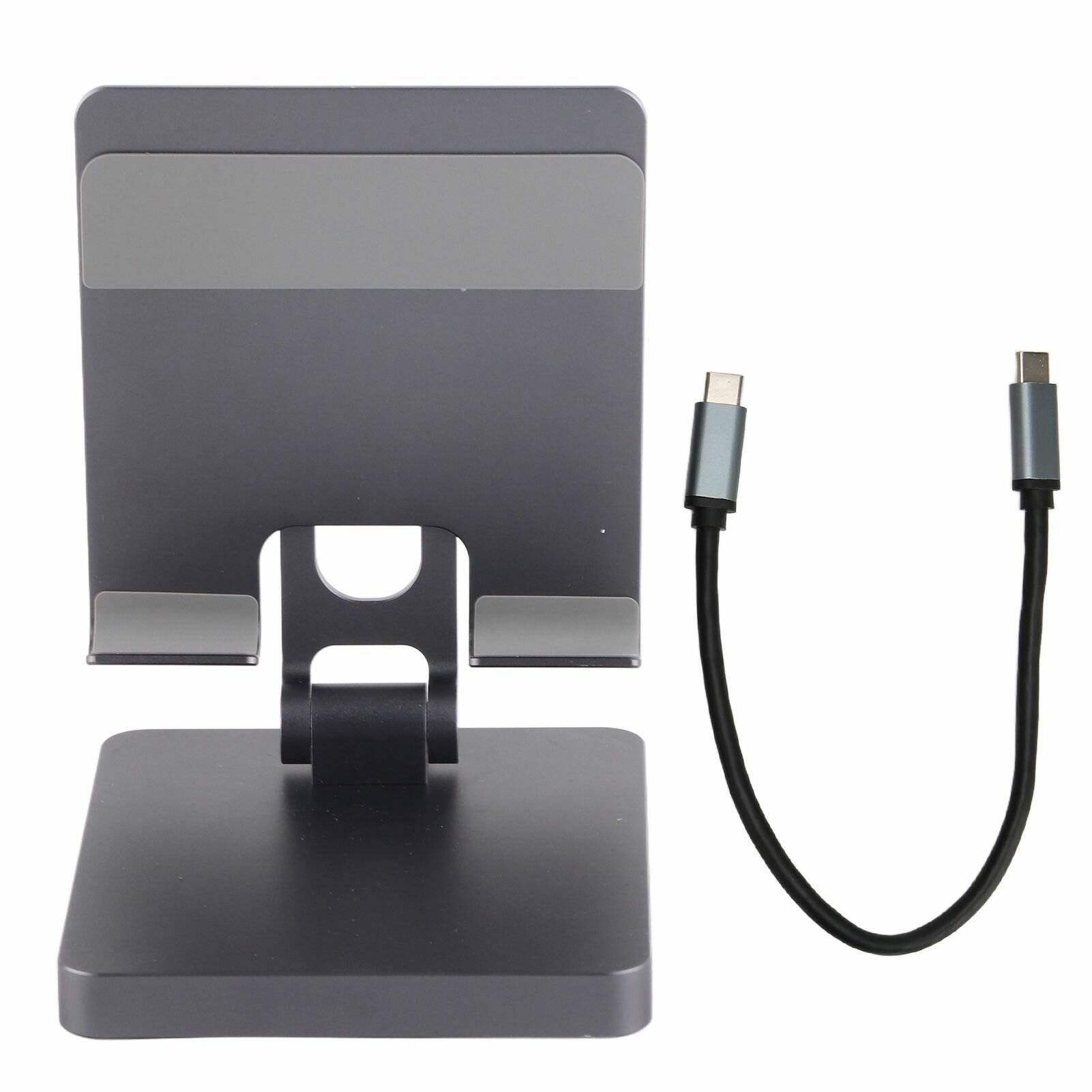 Док-станция 10-в-1 USB-C (с вертикальной подставкой, серая)