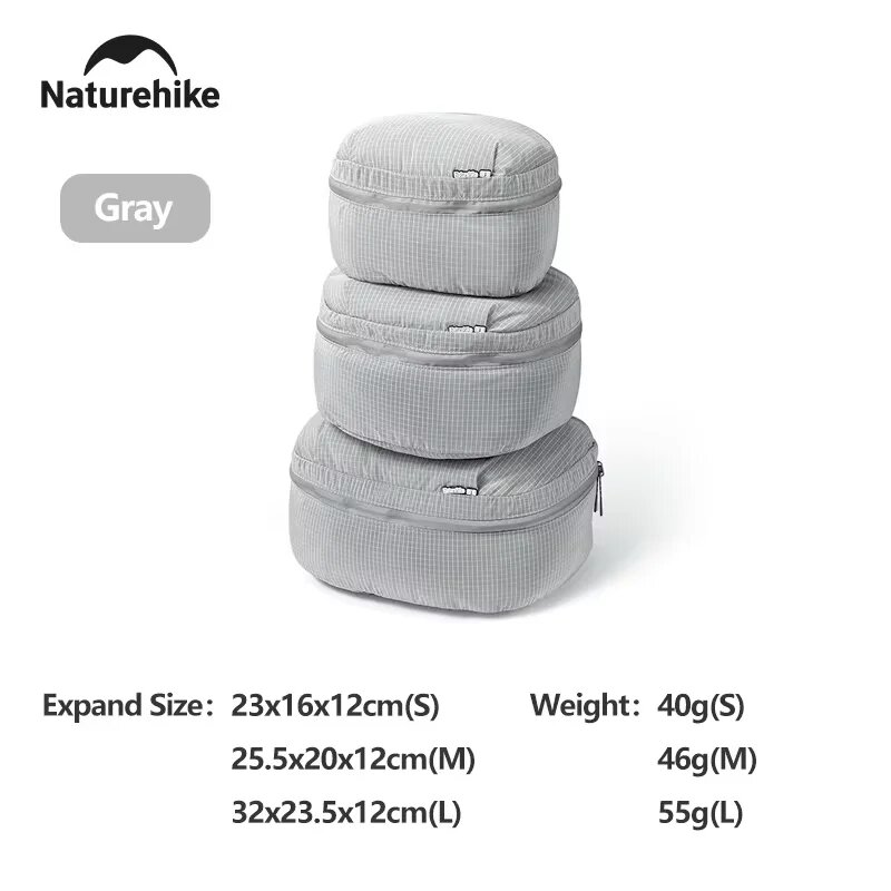 Сумка Naturehike для кемпинга Серый, Gray