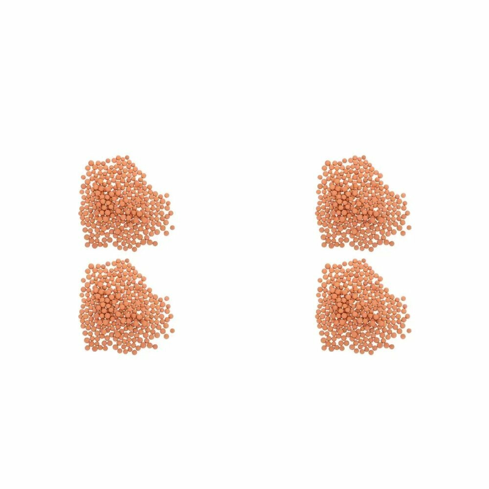 Цветной керамзит для домашних растений, красный, с вентиляционными свойствами, 2 пакета