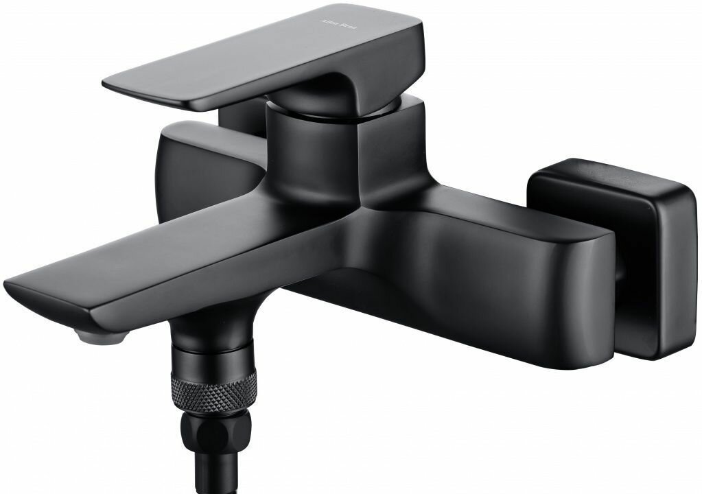 Смеситель для ванны с душем Allen Brau Infinity 5. ID21KJ00MM6-IX31BU черный матовый