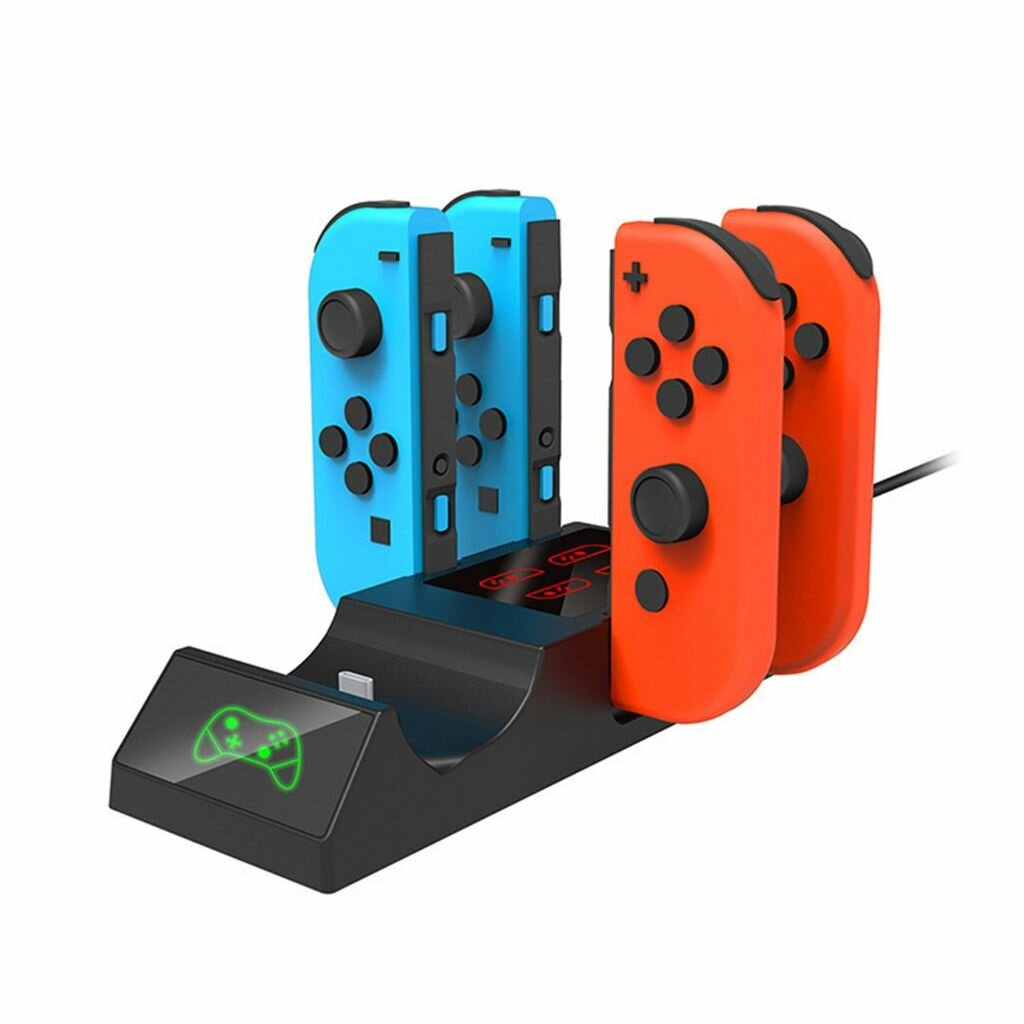 Зарядная станция для контроллеров Switch Grip T19017 с защитой от перегрузки, перенапряжения и перегрева, LED-индикация — фото 1