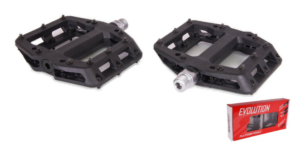 Педали EVOLUTION PLATFORM нейлоновые PDEV926SBBK