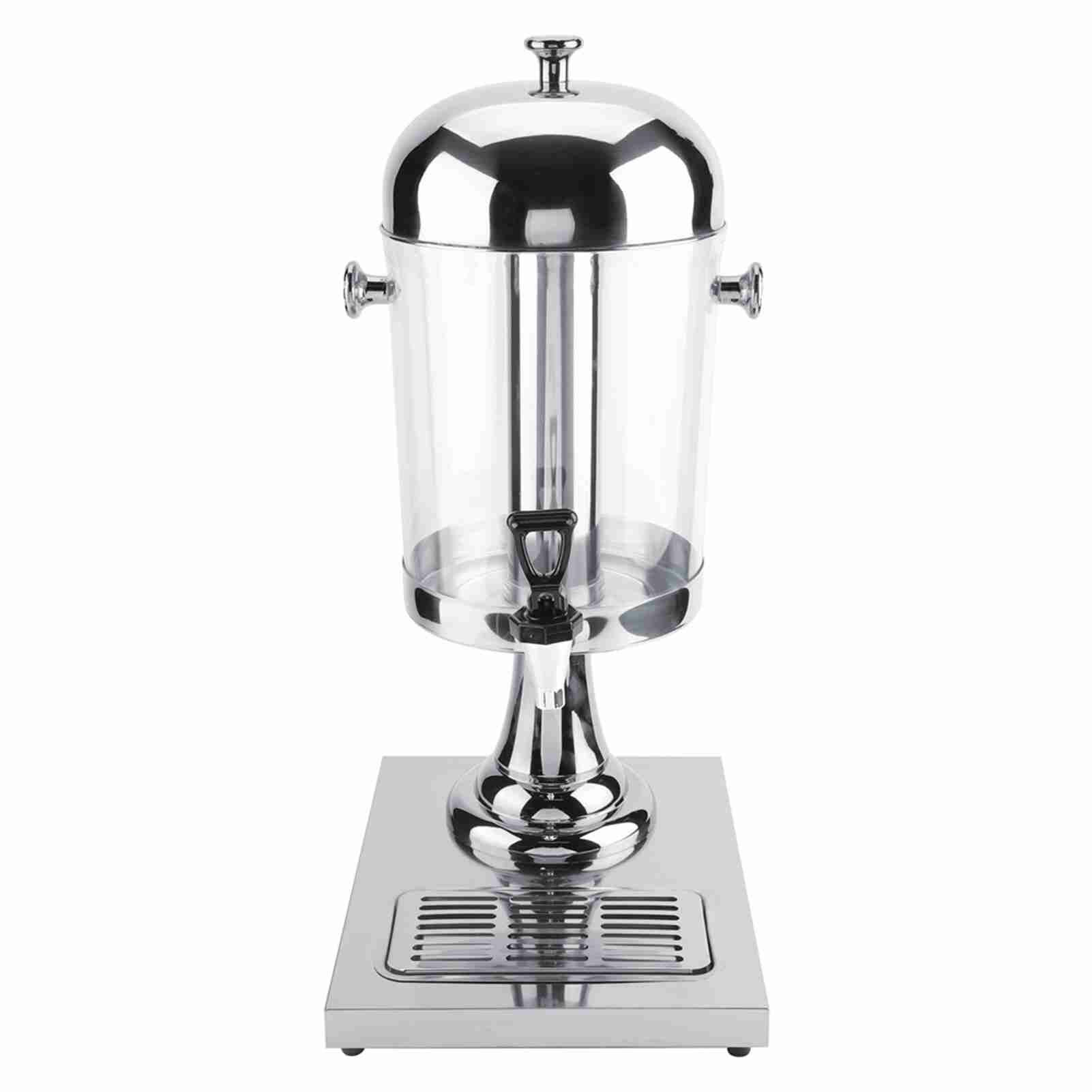 Stainless Steel Juice Machine Hot Cold Beverage for Restaurant Hotel Bar (Silver)