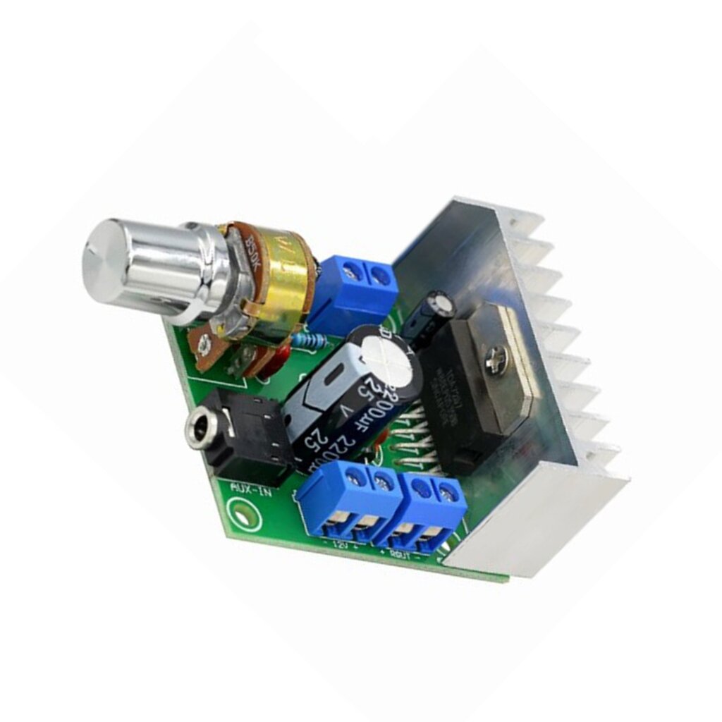 TDA7297 Двухканальная Цифровая Плата Усилителя Мощности 15 Вт + 15 Вт 9-15 В Стерео Модуль Питания для Автомобильного Компьютера