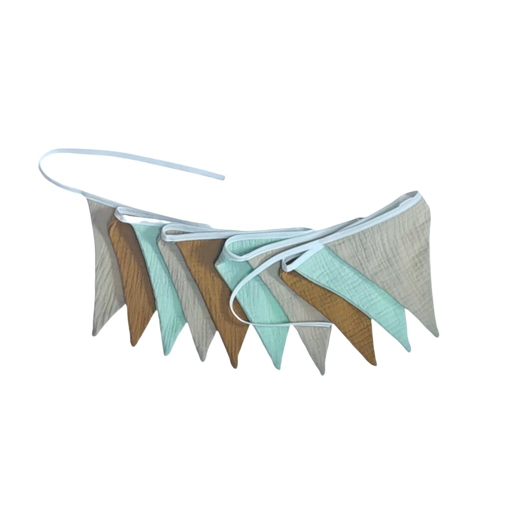 Гирлянда из флажков для детской комнаты, - 4