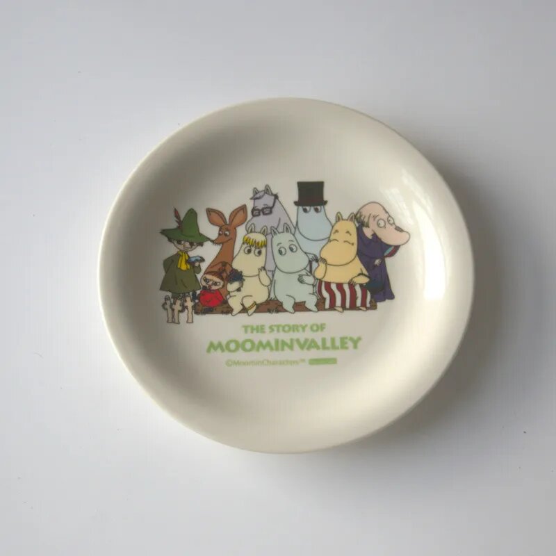 Керамическая посуда Moomin: милые мультяшные тарелки и миски для дома, высококачественные миски для риса и супа,
