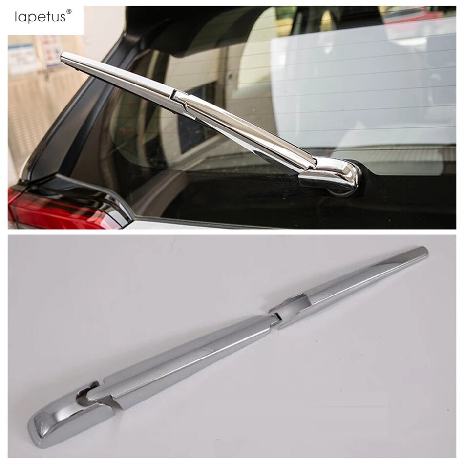 Заднее лобовое стекло, стеклоочиститель от дождя, декоративная накладка из АБС-пластика, хромированные аксессуары для TOYOTA RAV4 RAV 4 XA50 2019-2024 Chrome