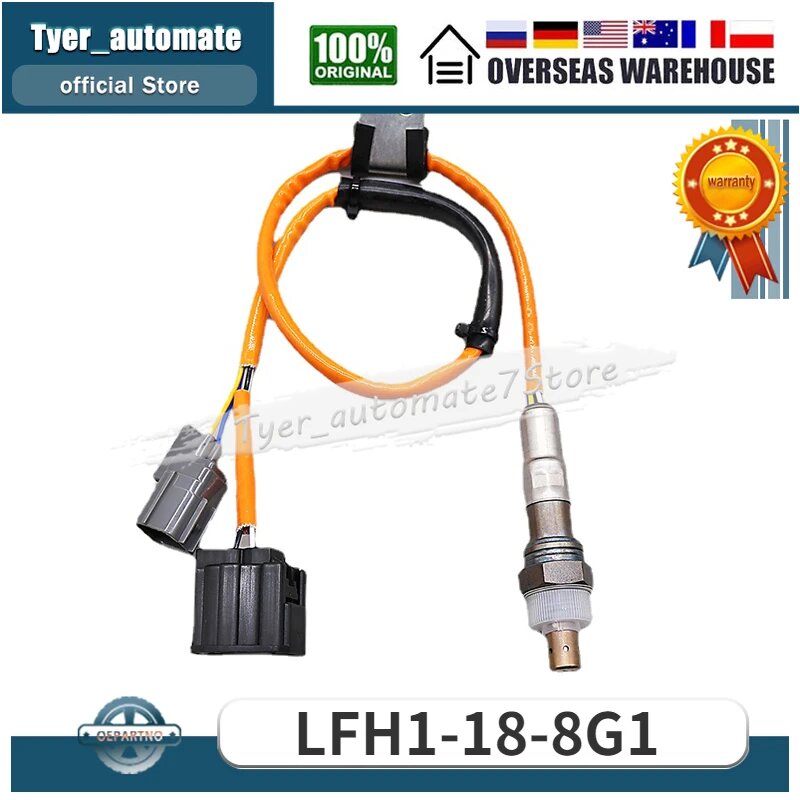 Оригинальный японский датчик O2 LFH1-188G1, лямбда-зонд для Mazda 6 GG GY 2002-2007 1,8 2,0 2,3 LFH1-18-8G1, датчик кислорода