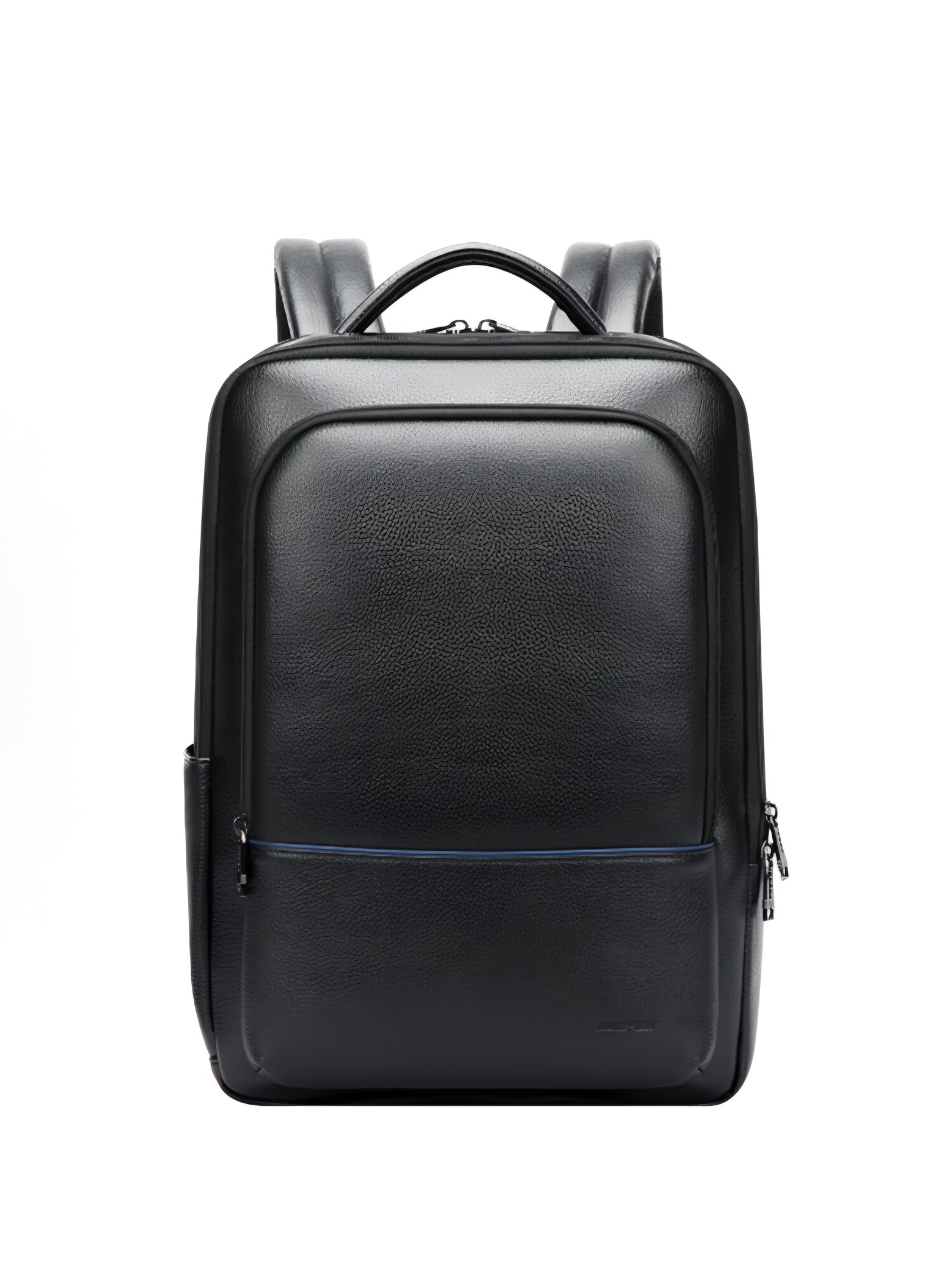 Рюкзак Bopai, натуральный кожа, городской стиль, чёрный, 15 л