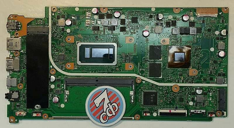 Материнская плата ноутбука Asus X712FAC I7-10510U 8 Gb