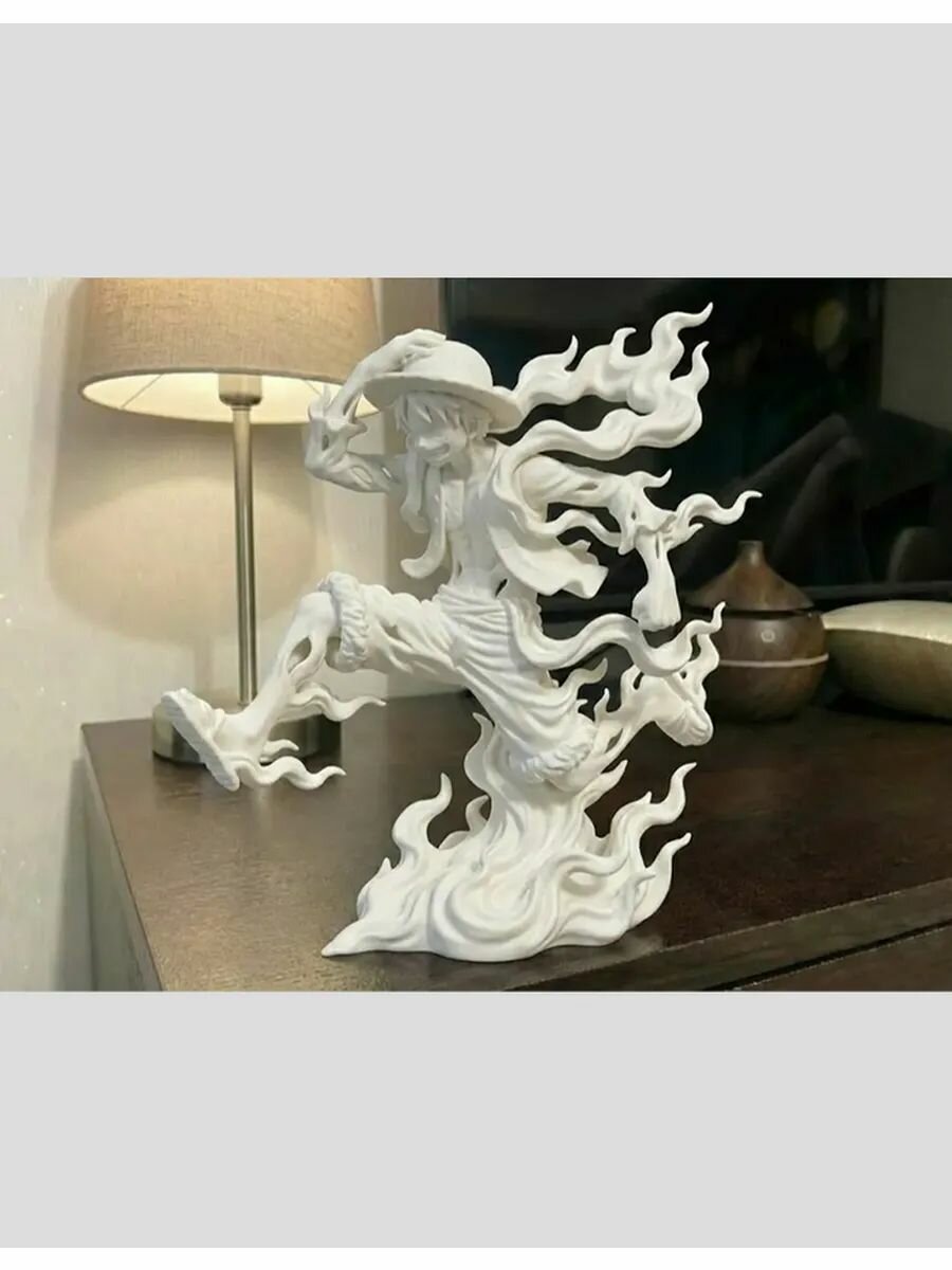 Декоративная фигурка "Монки Д. Луффи - боевая поза" 3D печать из пластика