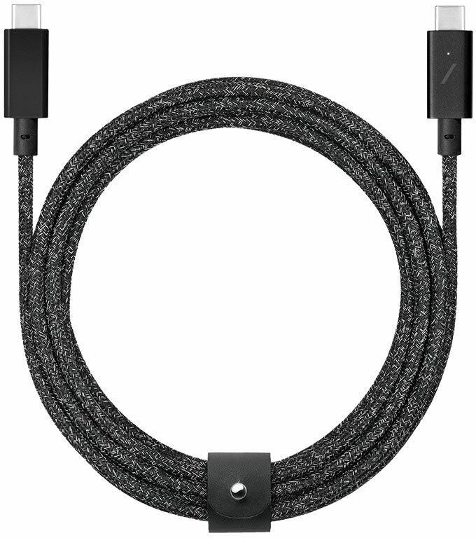 Кабель зарядный Native Union BELT CABLE USB-C/USB-C, 100W, 2,4 метра