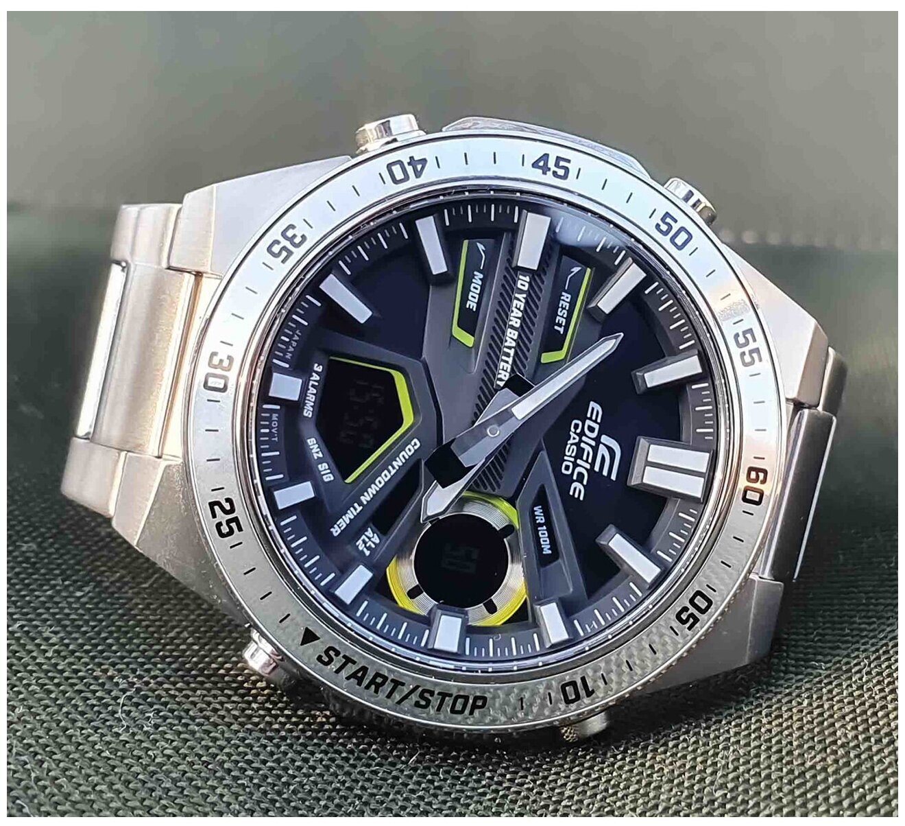 Наручные часы CASIO Edifice, серый/серебряный — фото 1
