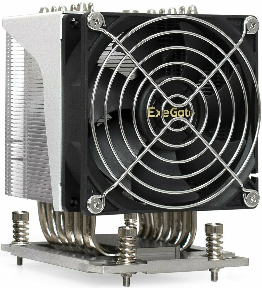Кулер для серверного процессора ExeGate ESNK-P0064AP4. PWM.4U. SP3. Cu (EX293437RUS)