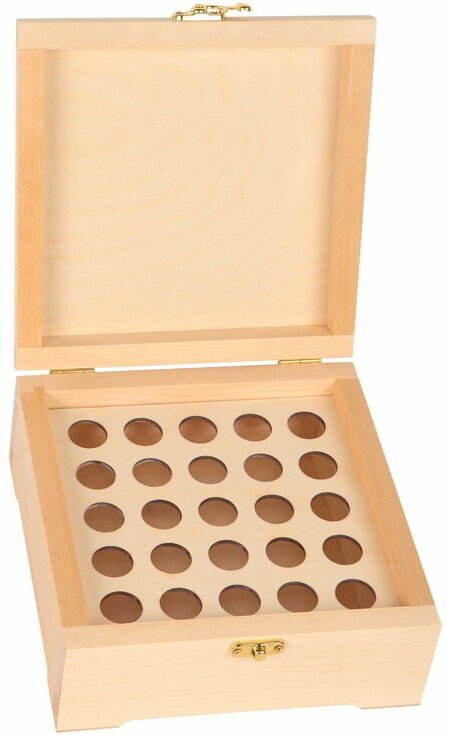 Шкатулка для декупажа и росписи 20*20*8 на 25 ячеек