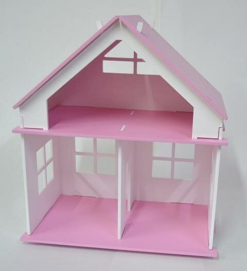 Кукольный дом Коняша Суфле, с печатью обоев, без мебели ДК10220П