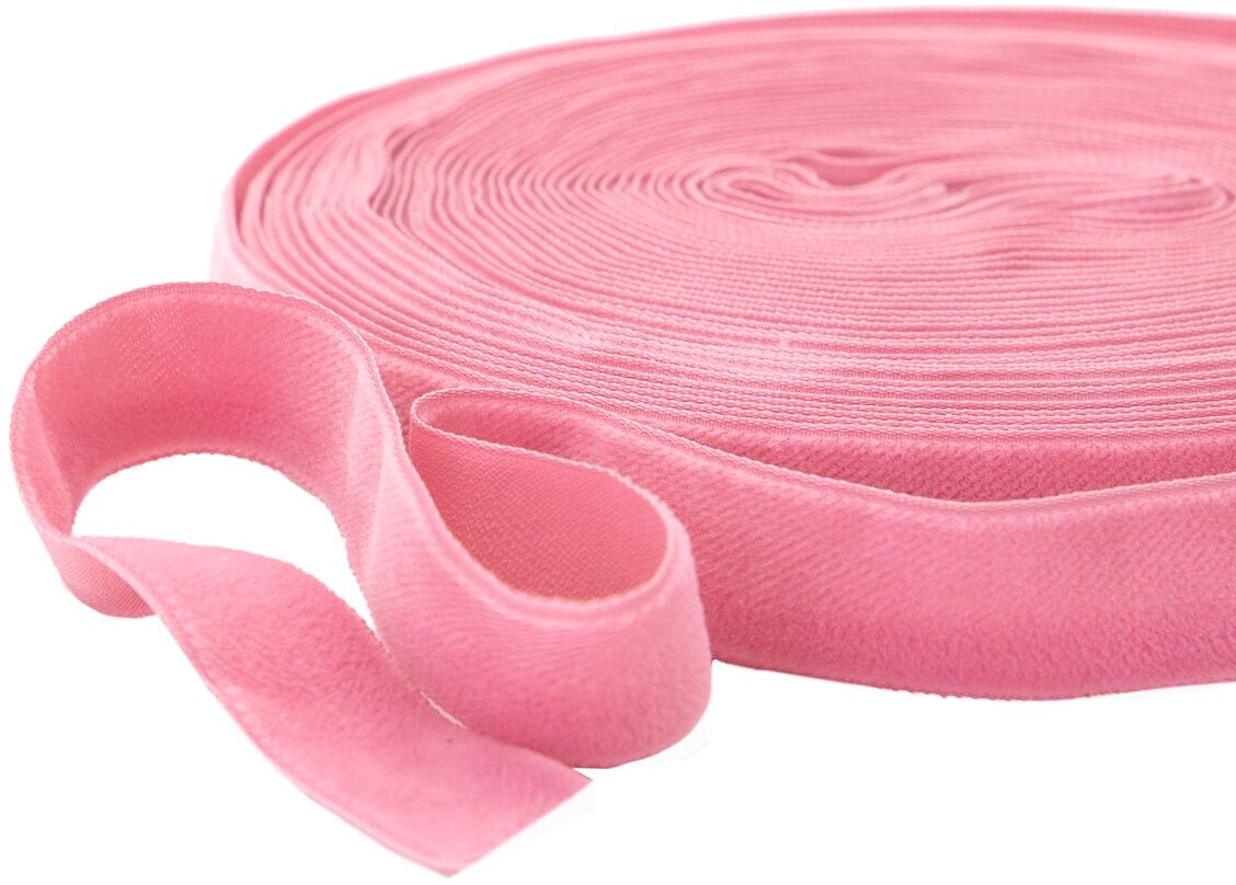 Лента бархатная 'Красная лента' 2 см*10 м, рис. 8319, С3513Г17 (5 розовый)