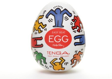 Tenga Мастурбатор-яйцо Tenga Keith Haring Easy Beat Dance Мастурбаторы\Tenga