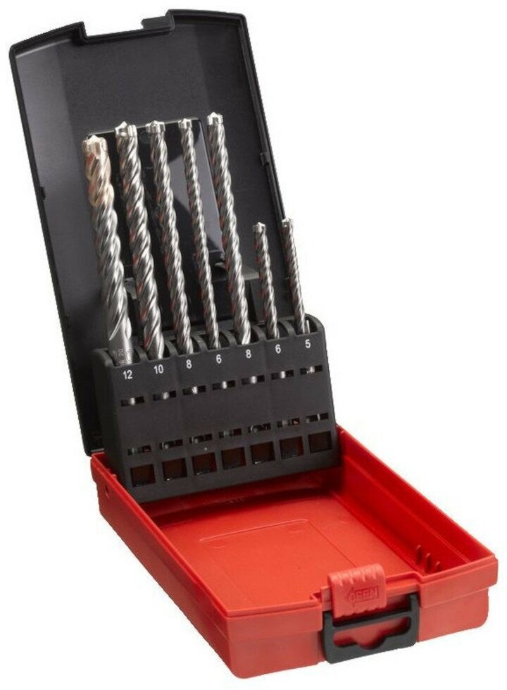 Набор буров SDS-plus Milwaukee 7шт 4932478626