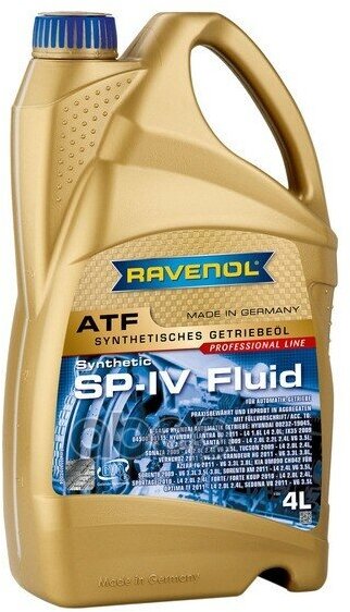 4L ATF SP-IV FLUID NEW трансмиссионное масло Ravenol арт. 4014835714090
