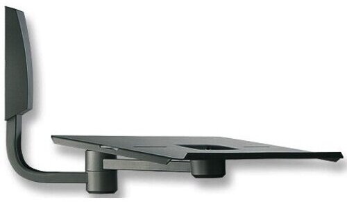 Кронштейн для ноутбука принтера или акустических систем Trone ТВ-65 полка - рука две оси до 25кг 482*295мм - чёрный