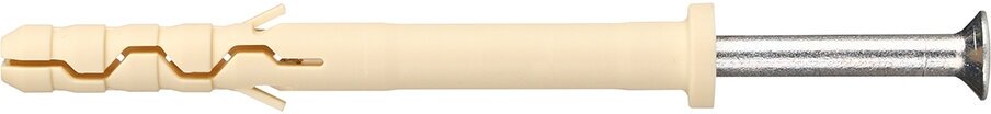 Дюбель-гвоздь Hard-Fix 8x80 мм цилиндрическая манжета нейлон (25 шт.)