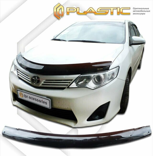 Дефлектор капота Classic черный Toyota Camry Американская версия Год выпуска 2011-2014