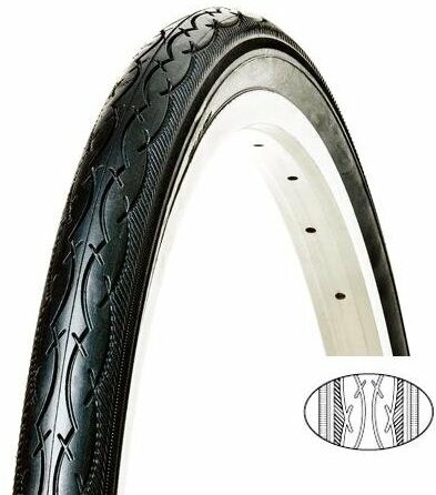 Покрышка 24" 37-540 DURO HF109 24x1,3/8 (37-540) (для инвалидных колясок)