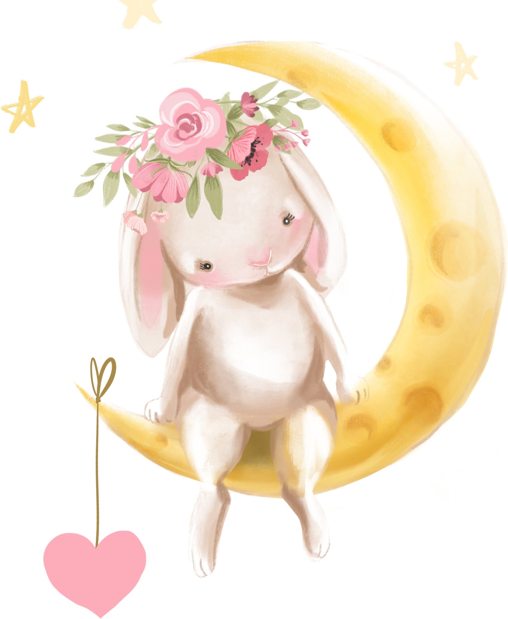 Картина интерьерная, на холсте. Картина на холсте, на стену Милые зайки фото Люкс, 40 х 50 см. Декор для дома, квартиры, детской, кафе, ресторана, дачи. Подарок на день рождения, подарок ребенку, подарок просто так. Сюрприз.