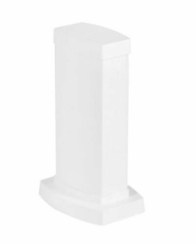 Колонна Legrand 653020 Snap-On мини пластиковая с крышкой из пластика 2 секции, высота 0,3 метра, цвет белый (обязательно комплектовать фиксатором для