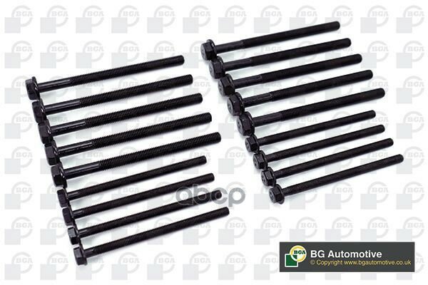 К-КТ болтов ГБЦ FORD TRANS/ PEUG BOX 2.2TDCI/HDI 06-(M10x1.5x138, Qty: 10+ M8x1. Bga арт. BK9602