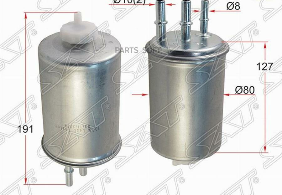 Фильтр топливный Ford Focus 98-04 / Mondeo 00-07 SAT ST-31390-H1970 | цена за 1 шт