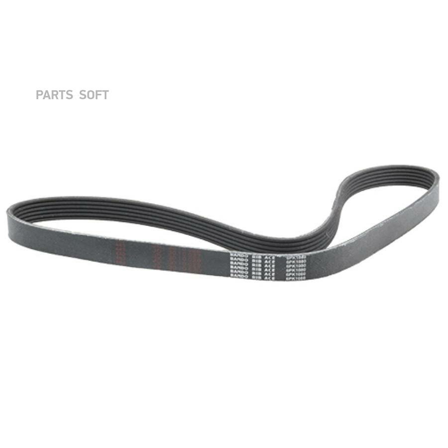 6PK1080 BANDO Ремень поликлиновой SKODA FABIA II (542)