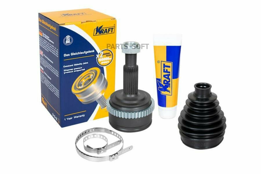 KRAFT KT 058890 ШРУС наружный KRAFT ВАЗ KRAFT LADA Vesta