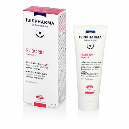 Исис фарма руборил эксперт S крем (сух/чувст) 40мл