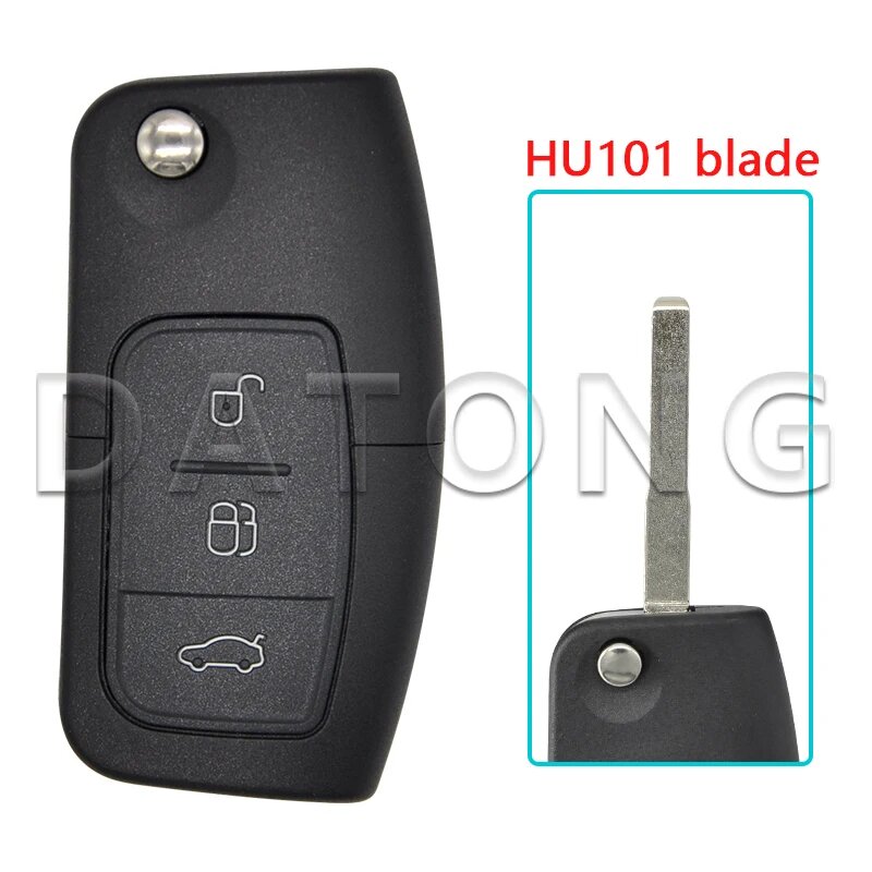 Пульт Datong HU101 433MHz, 3 кнопки, без чипа