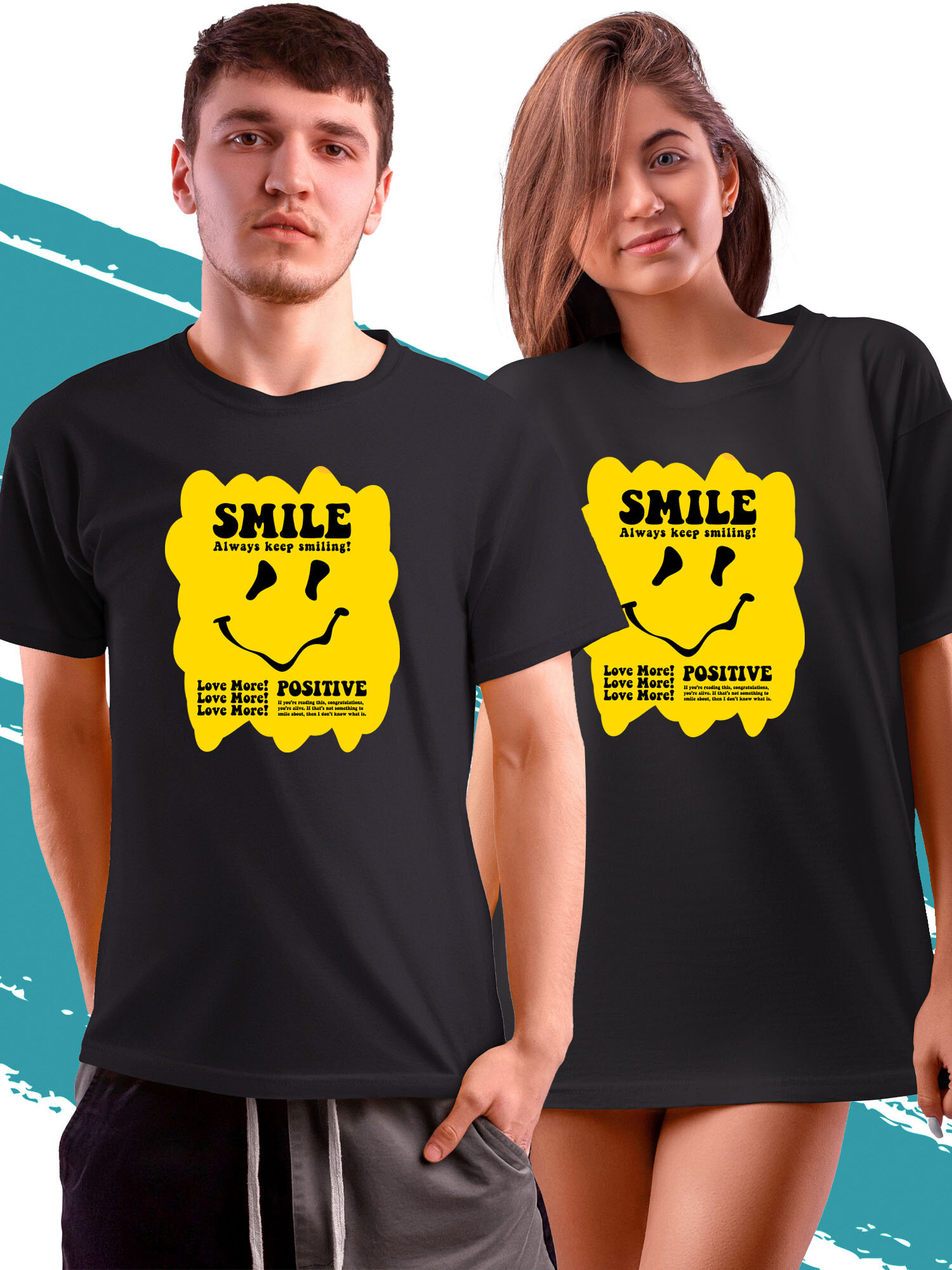 Футболка со смайликом