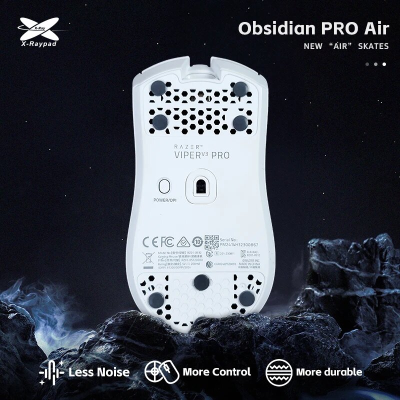 Nакладки для мыши X-Raypad Obsidian Pro Air
