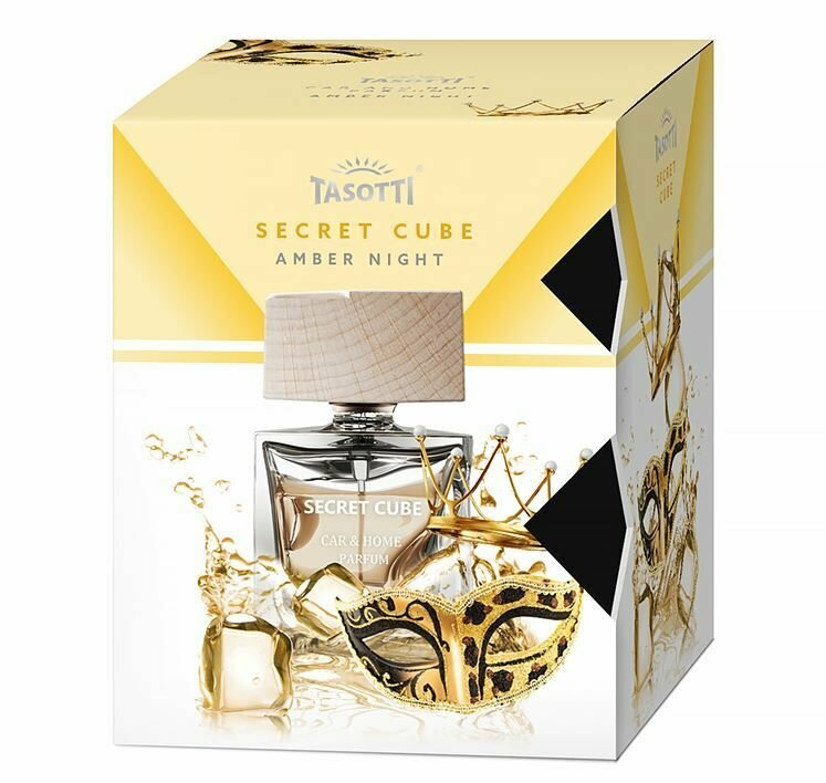 Ароматизатор Польша TASOTTI SECRET CUBE AMBER NIGHT 50ml (26446)