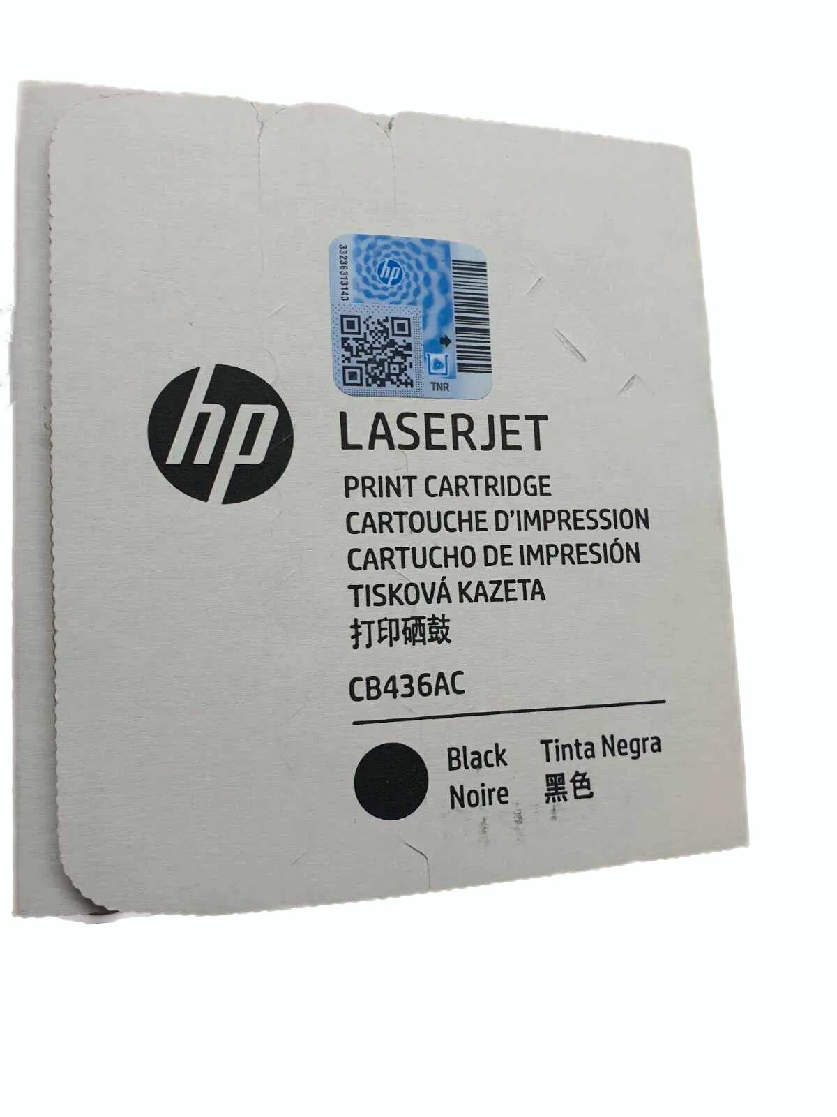 Картридж лазерный HP CB436AC (36A) оригинальный, черный (2000 стр.) для LJ P1505/M1120