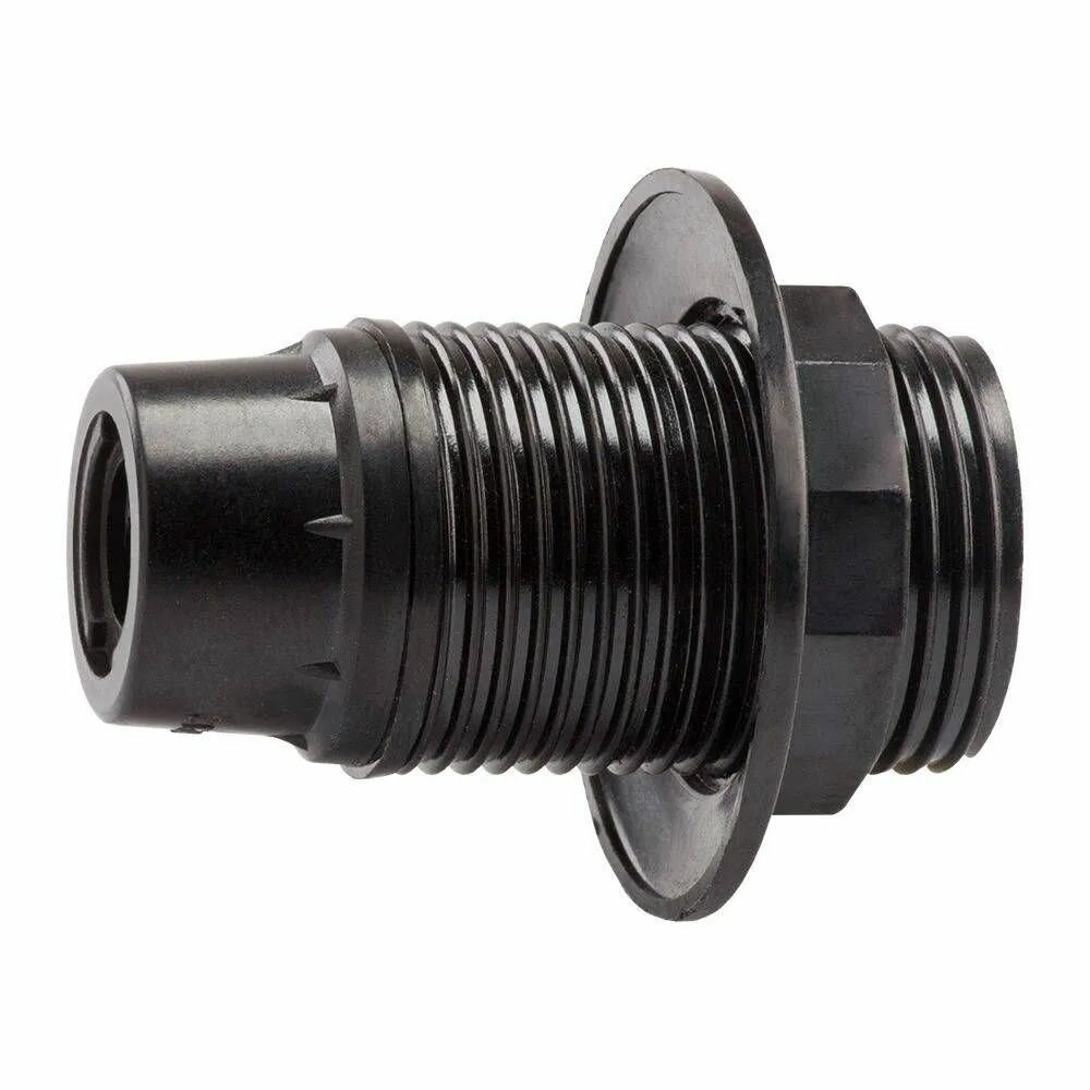 Патрон для лампочки карболитовый с прижимным кольцом, Е14