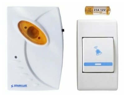 Звонок дверной Rapture ZV002 luckarm intelligent 8306 жёлтый 80 метров, 32 звонка,