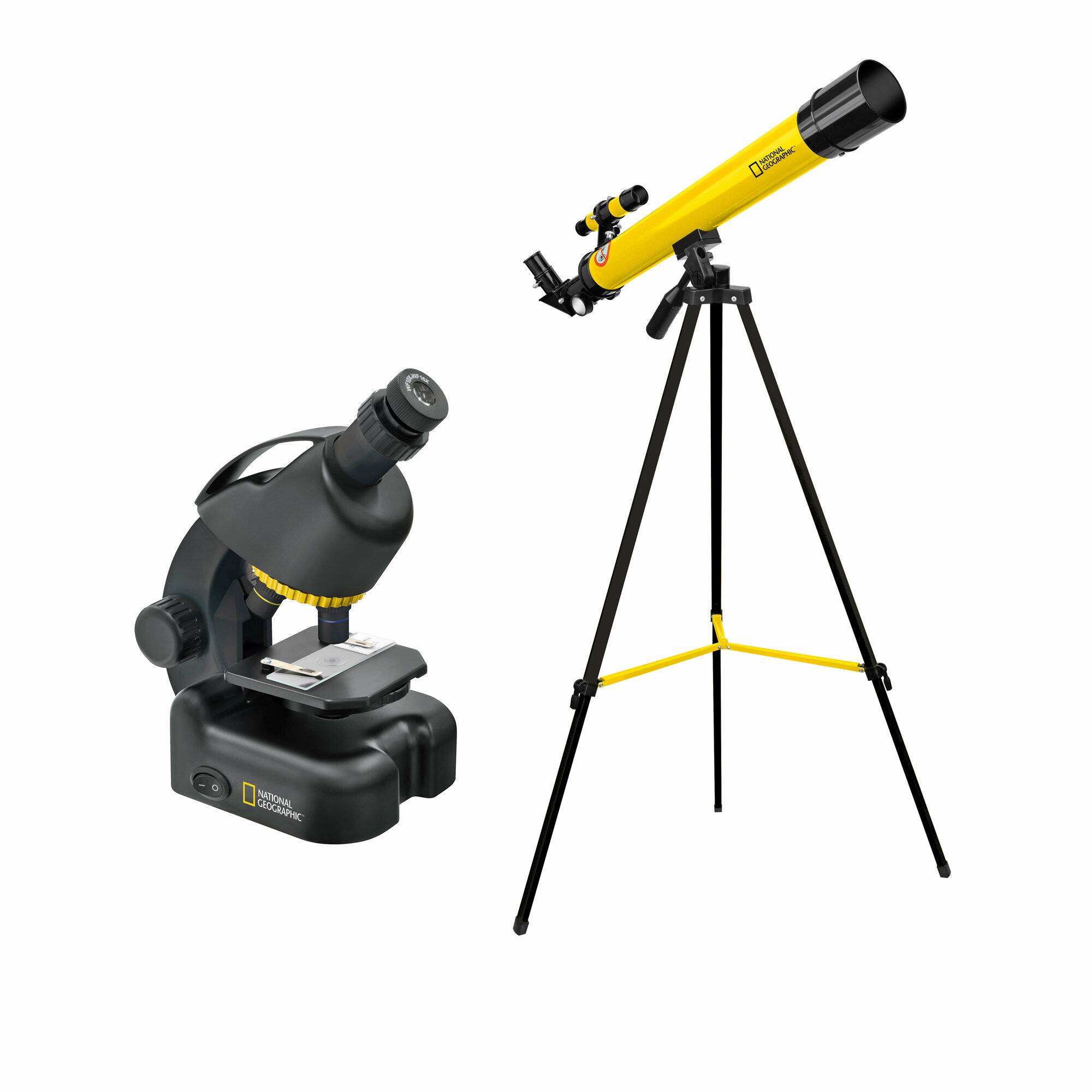 Набор микроскоп и телескоп Bresser National Geographic 45/600 и 40x-640x (91-18300)