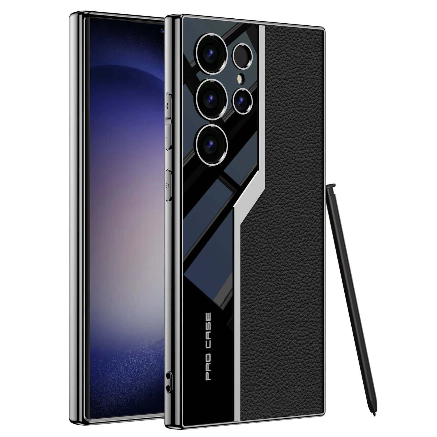Чехол для Samsung Galaxy S25 Ultra, черный, TPU