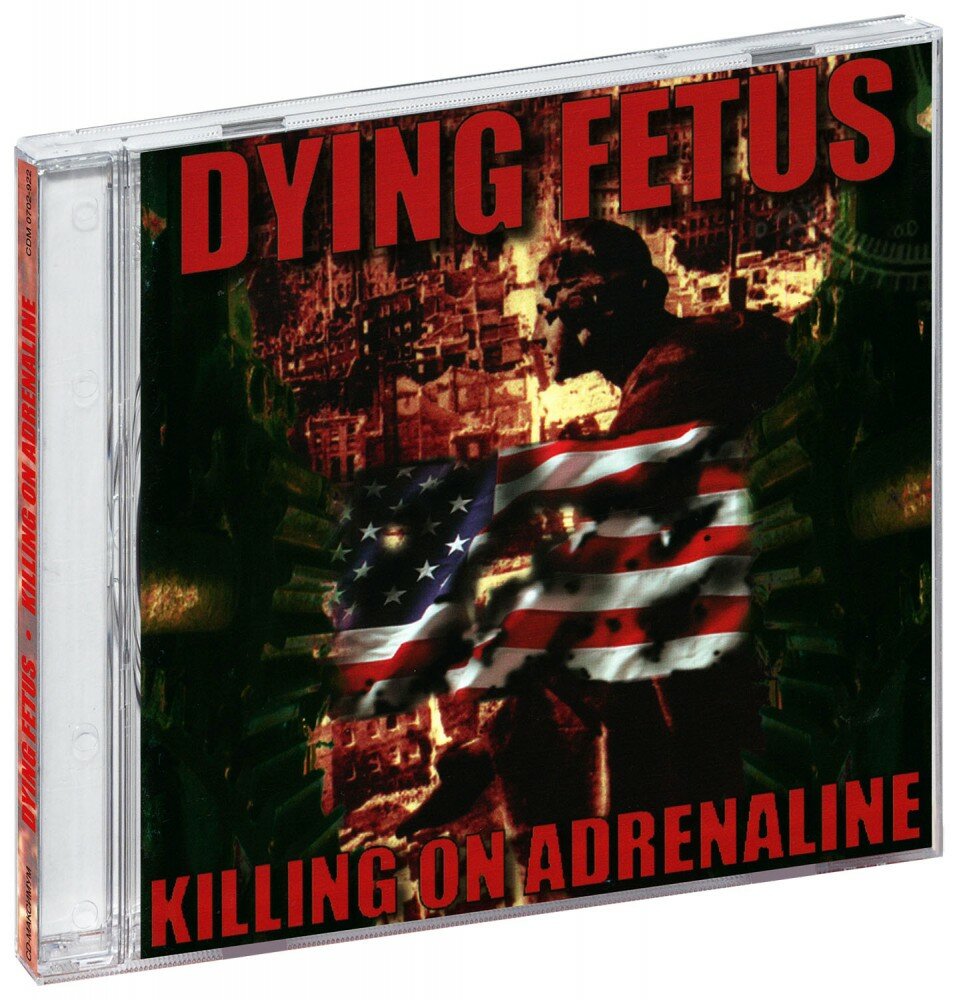 Dying Fetus. Killing On Adrenaline (CD) (2002 год, СД диск, CD Box)