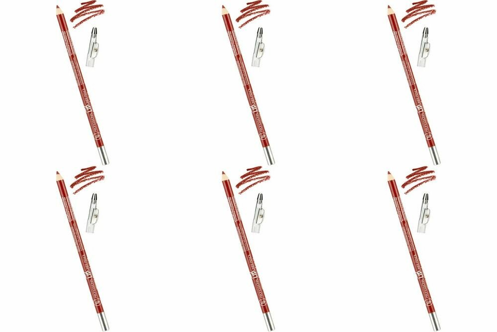 TF cosmetics Карандаш для губ с точилкой, тон 014, терракотовый , 6 шт.