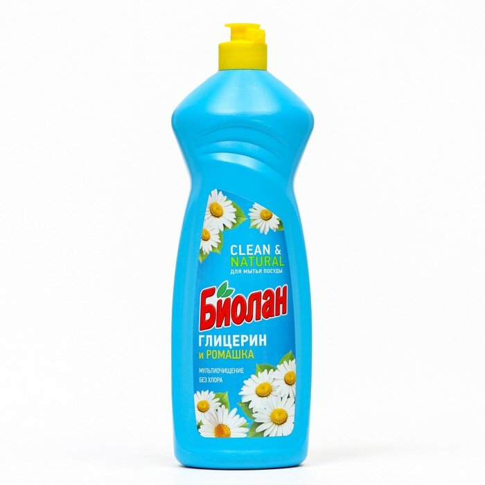 Средство для посуды биолан 900мл Глицерин/ромашка