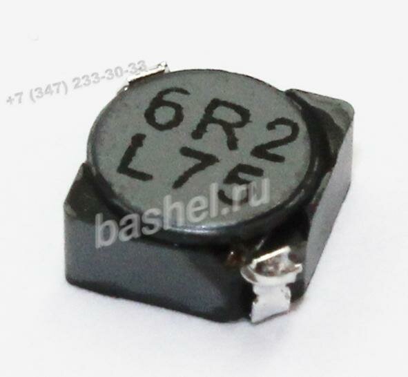 COIL CDRH5D28NP-6R2NC 6,2 мкГн, Дроссель, SUMIDA, 1,8А